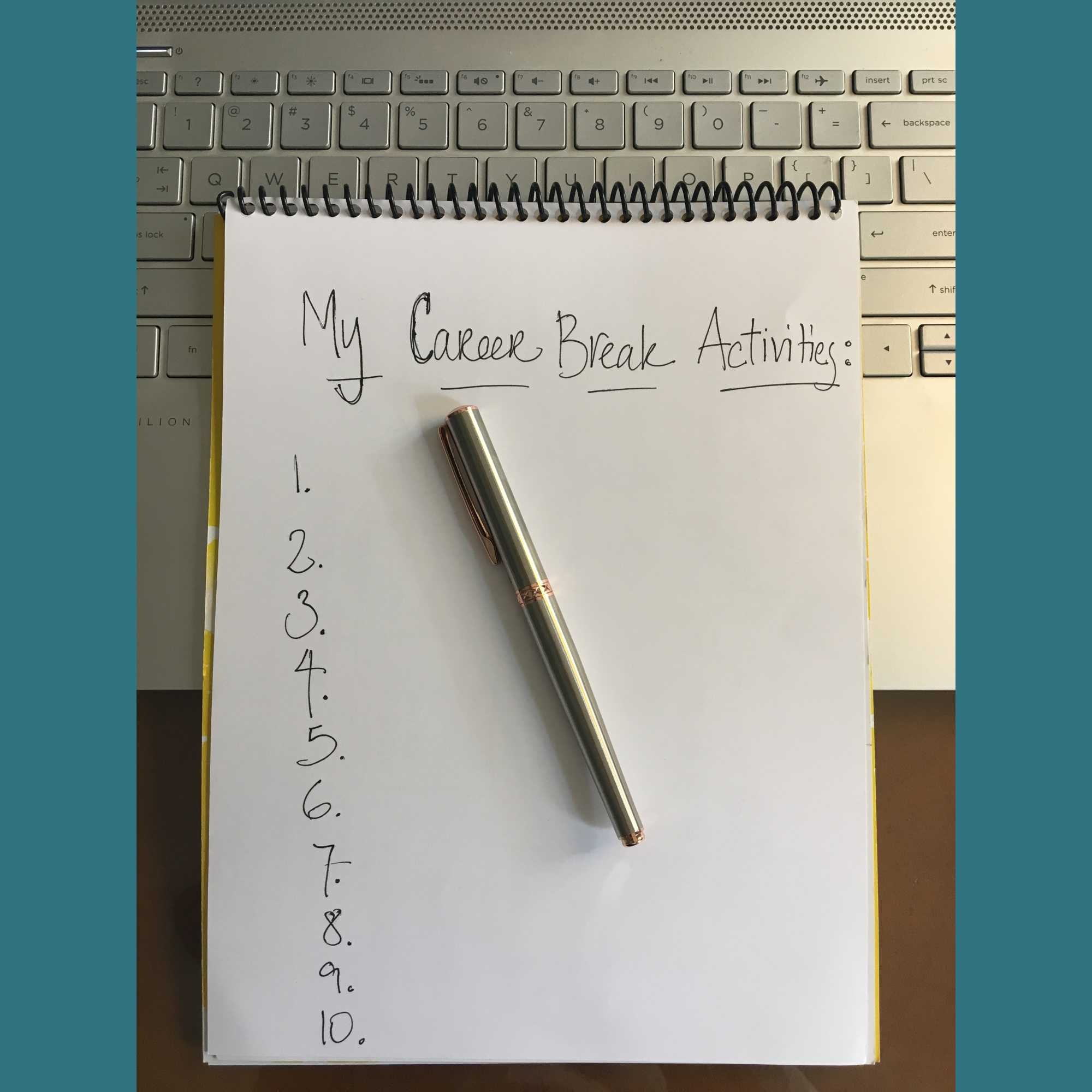 Keep Track of Your Career Break Activities - Back to Business